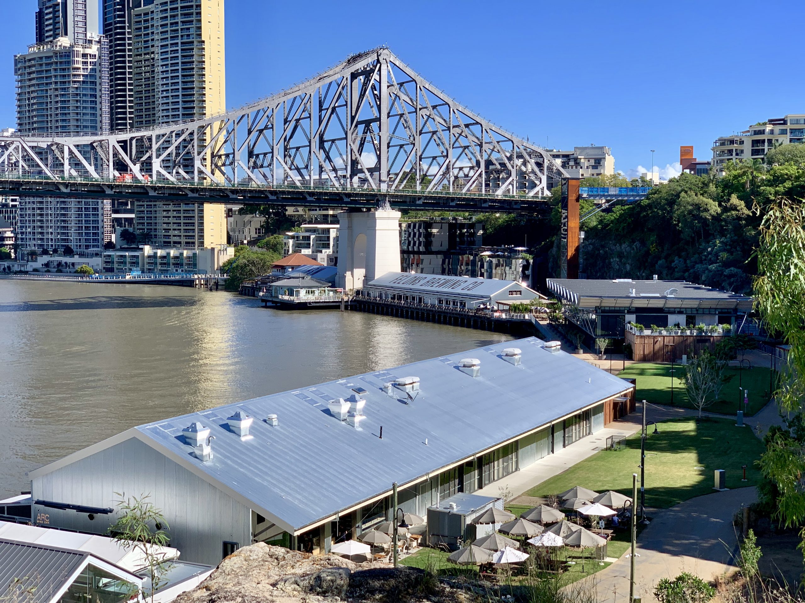Elevator to Howard Smith Wharves - LyLo Brisbane